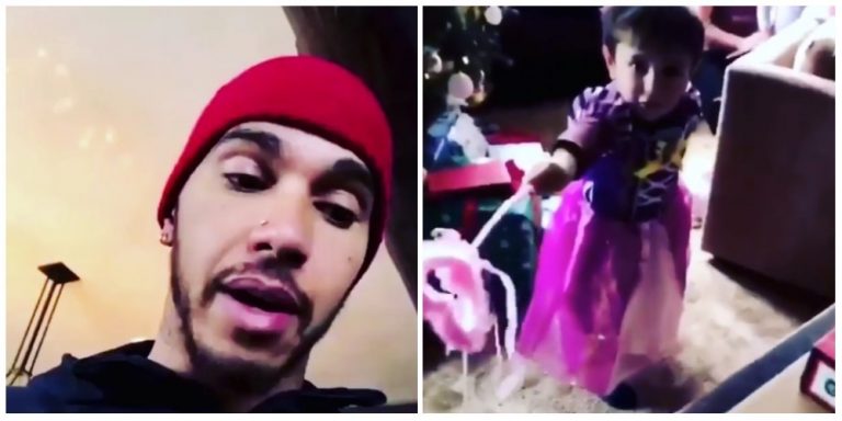 Lewis Hamilton Blasted By Fans After Gender-Shaming Nephew Who Wore A ...