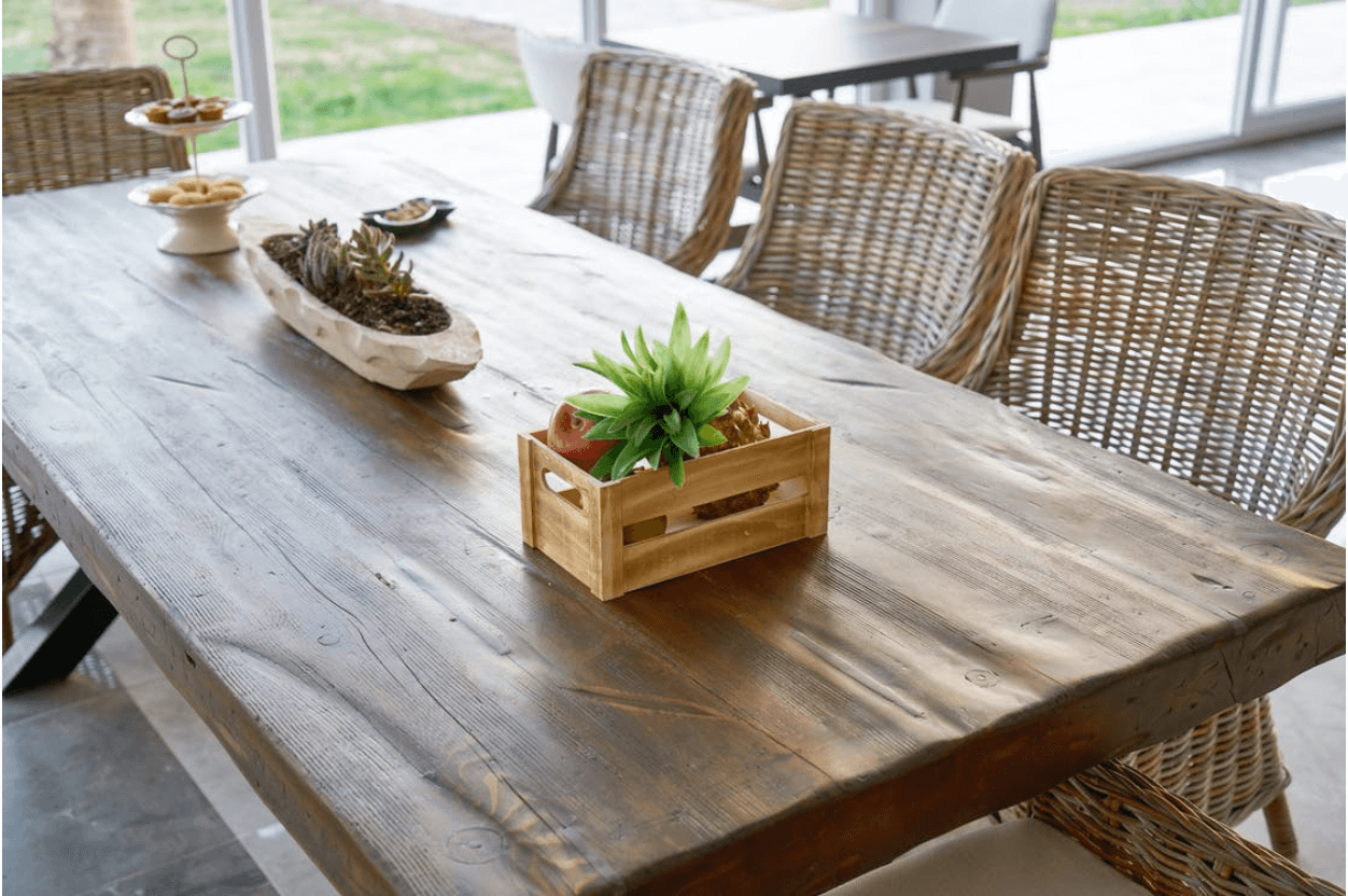 How to DIY Farmhouse Dining Table